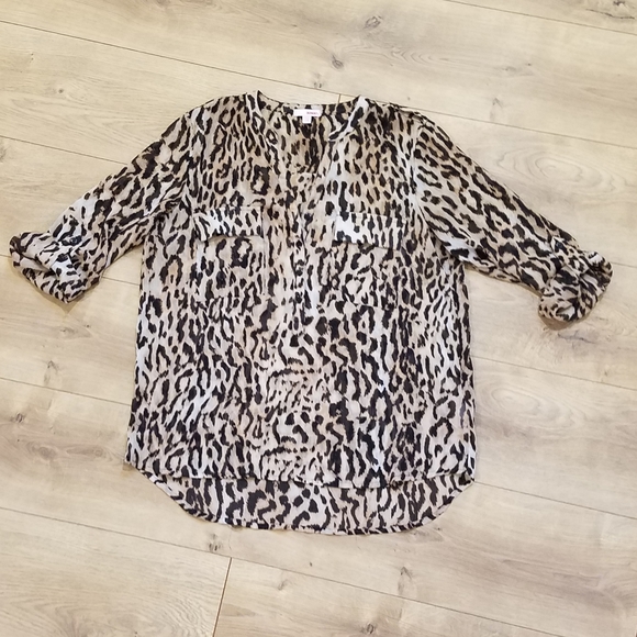 BONGO | Tops | Bongo Cheetah Print Top Large | Poshmark